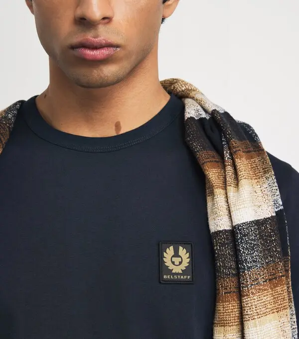 Belstaff Cotton Logo T-shirt - Navy