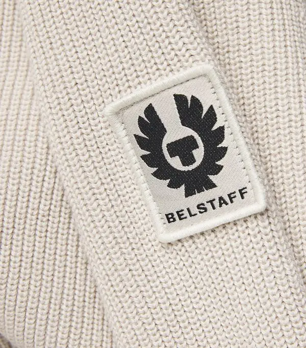 Belstaff Organic Cotton Quarter-zip Sweater - Grey