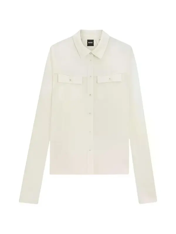 BOSS Elasha Pocket Shirt - Neutrals