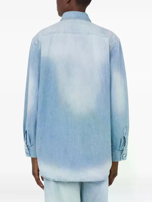 Moschino Long-sleeve Denim Shirt