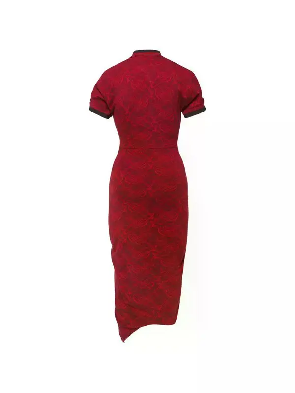 VIVIENNE WESTWOOD Graffiti Orb Print Dress - Red
