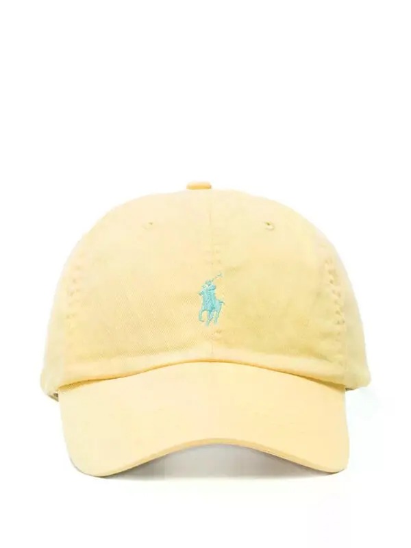 Polo Ralph Lauren Logo-embroidered Baseball Cap - Yellow