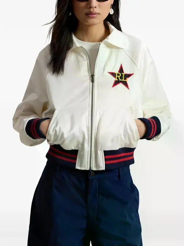 Polo Ralph Lauren Star-embroidered Bomber Jacket