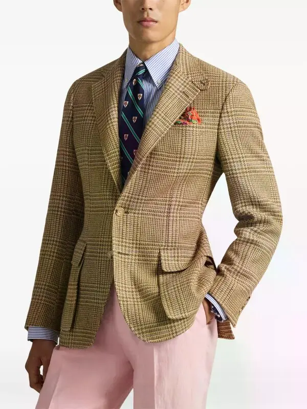Polo Ralph Lauren Plaid Jacket - Brown