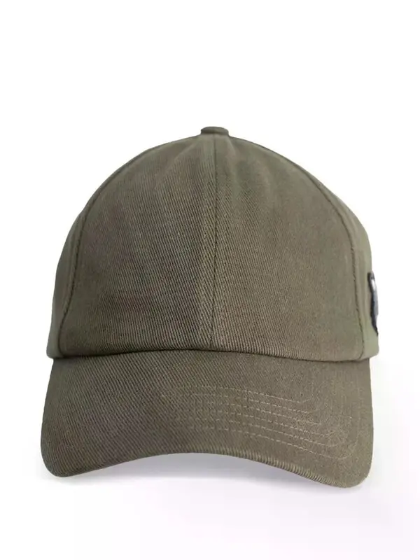 Maison Kitsuné Fox-patch Baseball Cap - Green