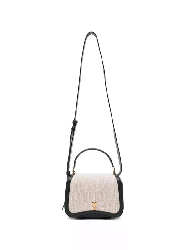 Ami Top Handle Detail Tote Bag - Neutrals