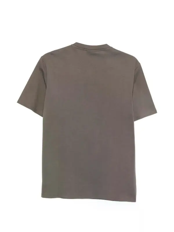 Emporio Armani Logo T-shirt - Brown