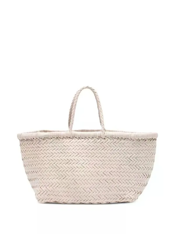Dragon Diffusion Woven-design Tote Bag - Neutrals