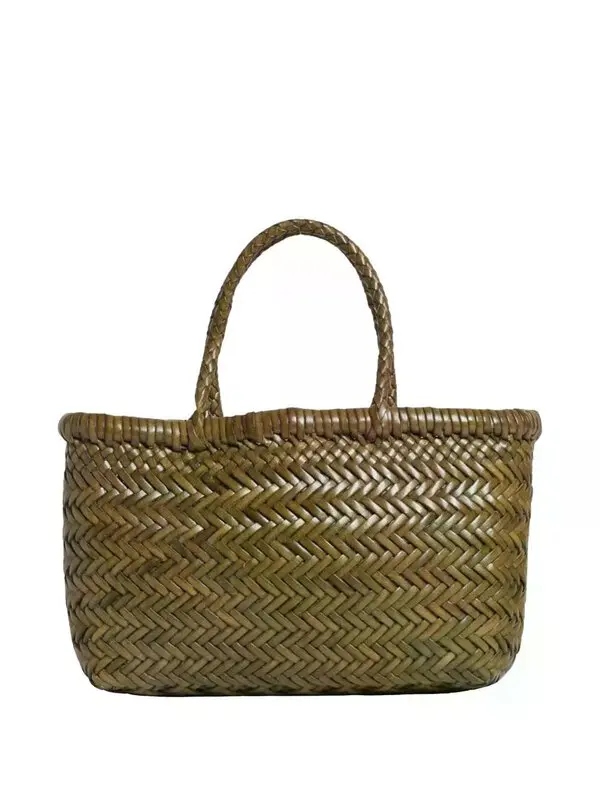 Dragon Diffusion Mini Flat Gora Woven-design Tote Bag