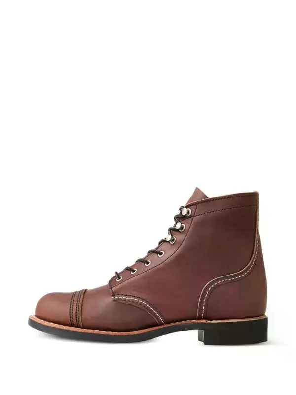 Red Wing Capped Leather Sneakers - Brown
