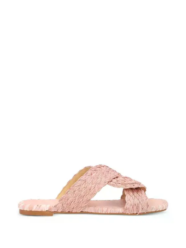 CastaÑer Padme Woven Flat Sandals