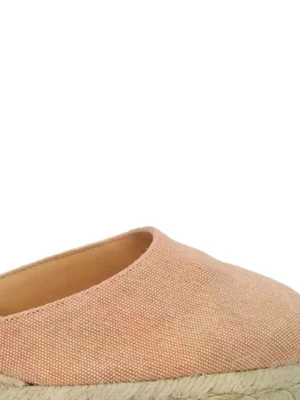 CastaÑer Carina Tie-fastening Wedge Espadrilles - Orange