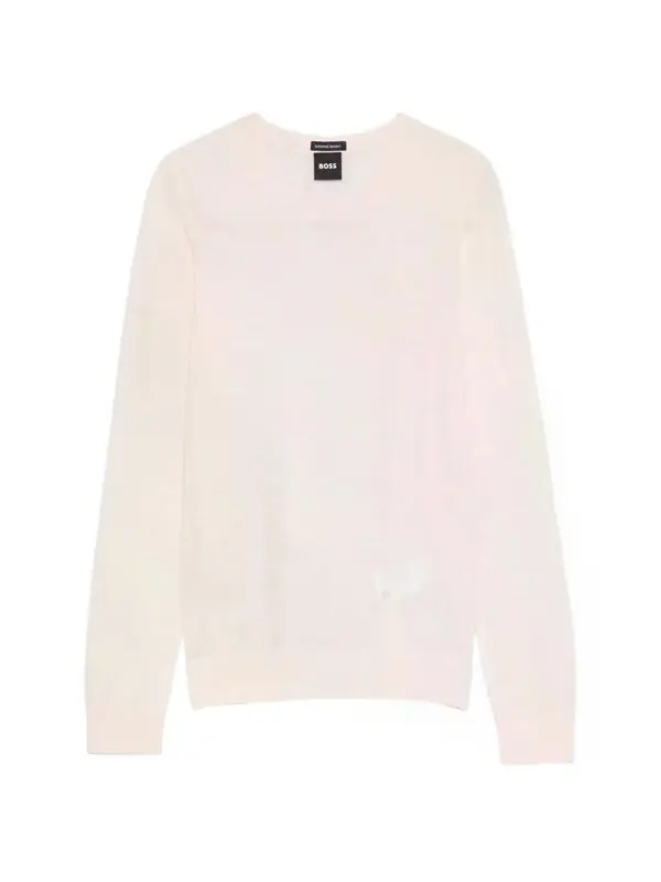 BOSS Ferpina Crew-neck Top - Pink