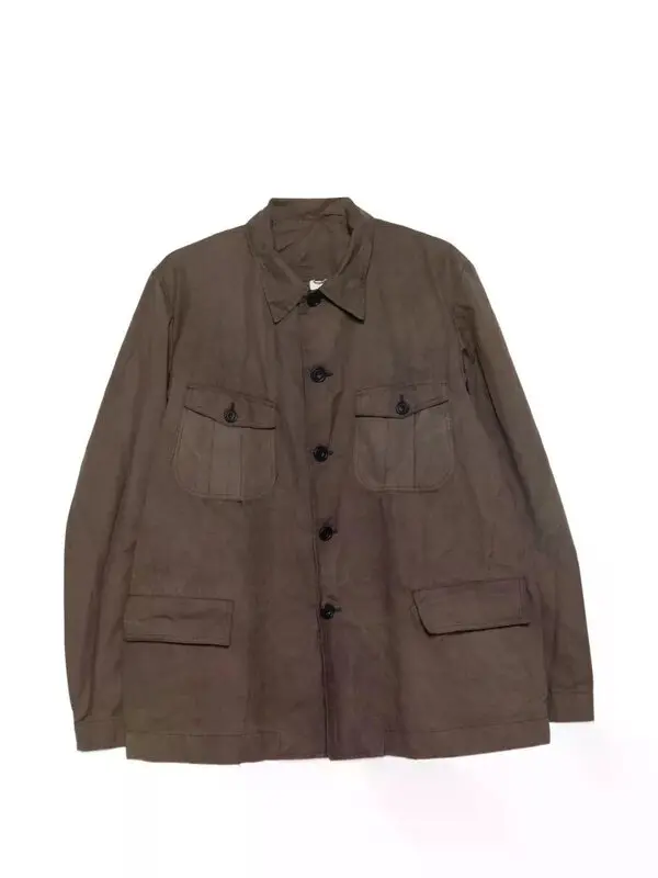 RICORRROBE Lychen Buttoned Jacket - Brown
