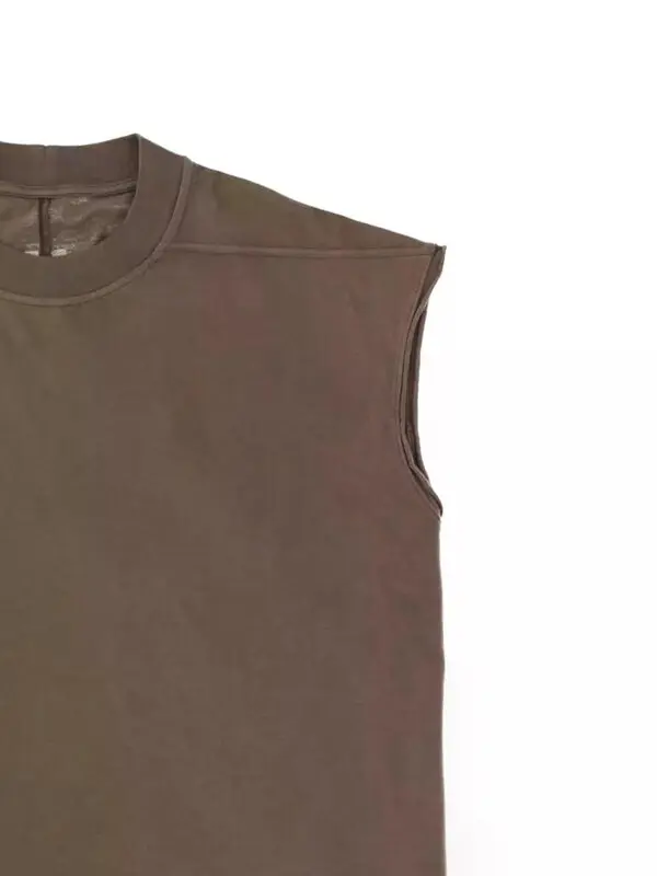 Rick Owens Sleeveless T-shirt - Brown