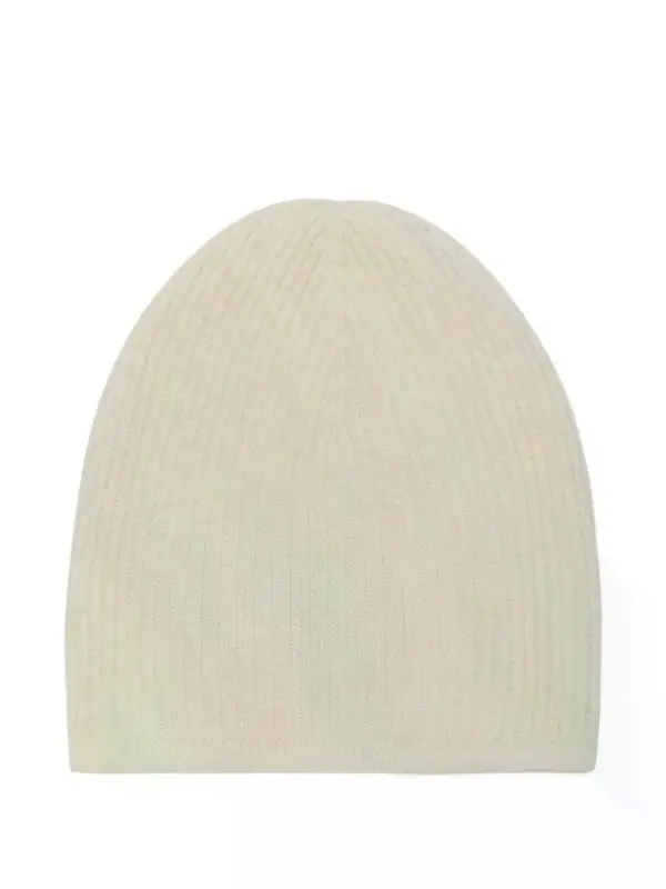Alonpi Ribbed Cashmere Beanie Hat