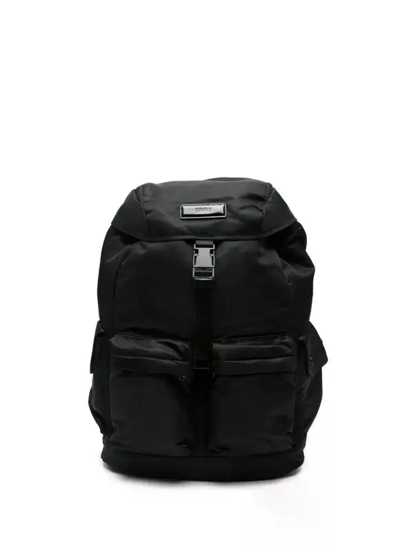 JUUN.J Buckle-detail Backpack - Black