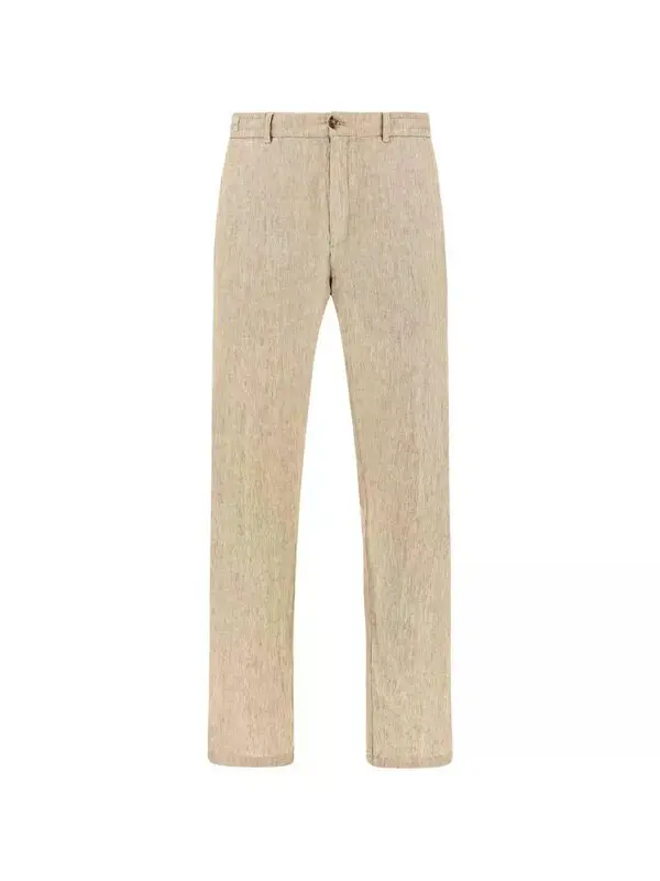 Paul & Shark Buttoned-pockets Chino Trousers - Neutrals