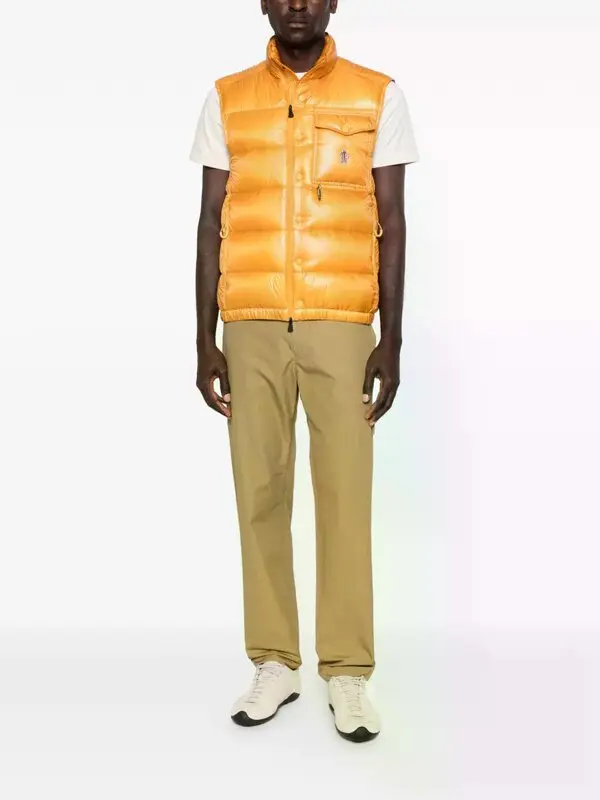 Moncler Padded Gilet - Yellow