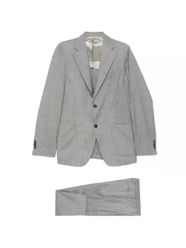 BRIGLIA 1949 Button Suit - Grey