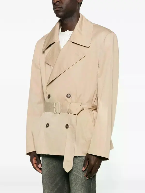 MAISON MARGIELA Double-breasted Belted Jacket