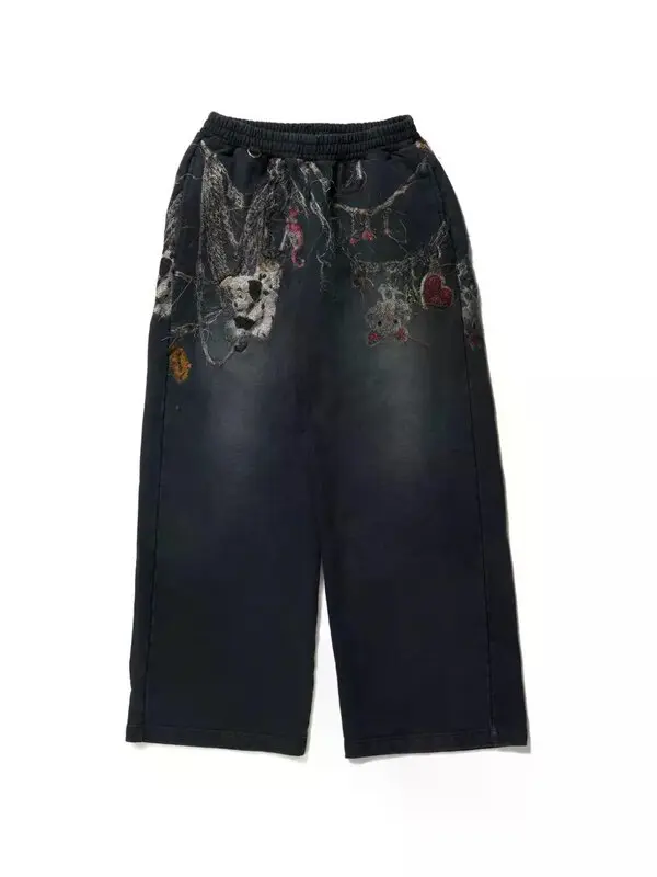 DOUBLET Printed Drawstring Trousers