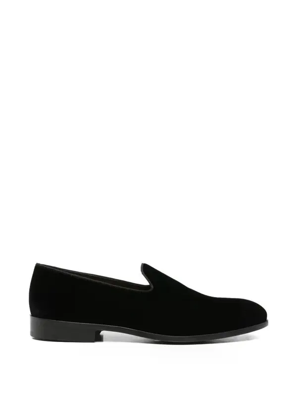 DOUCAL'S Velvet-effect Loafers
