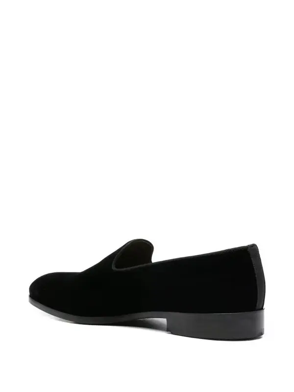 DOUCAL'S Velvet-effect Loafers