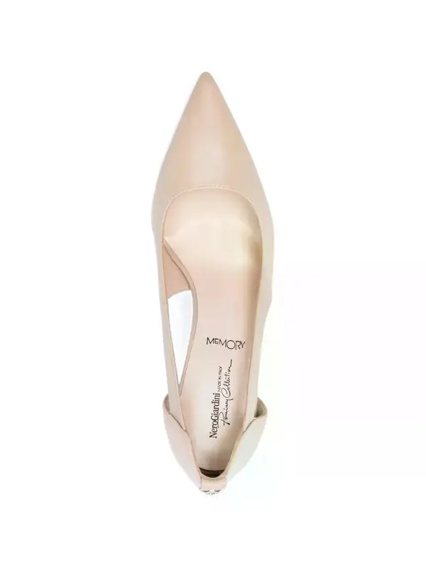 NEROGIARDINI Cut-out Leather Pumps