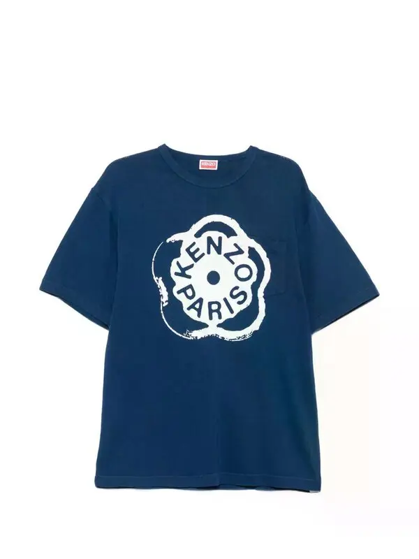 Kenzo Boke Fower 2.0 Chest-pocket T-shirt - Blue