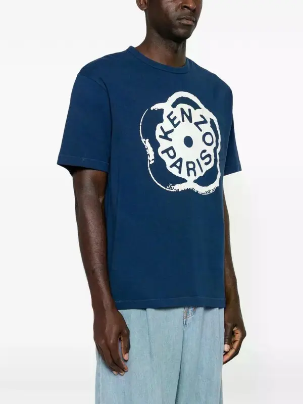 Kenzo Boke Fower 2.0 Chest-pocket T-shirt - Blue