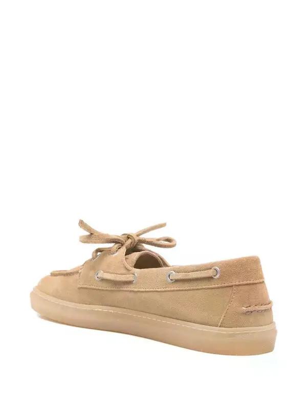 SUMMERY COPENHAGEN Suede Boat Shoes