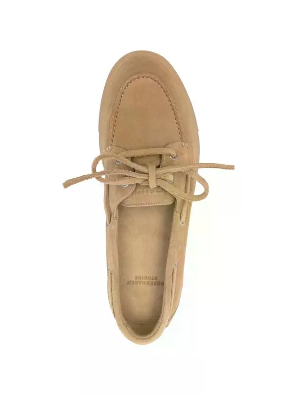 SUMMERY COPENHAGEN Suede Boat Shoes