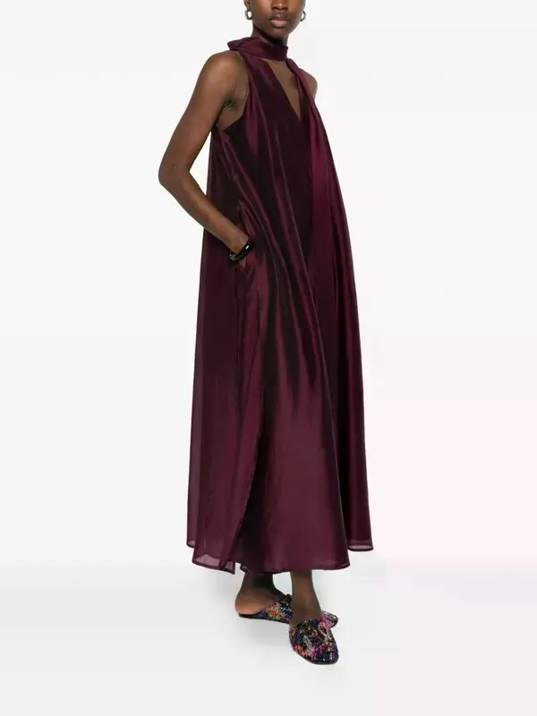 JCSOPHIE V-neck Maxi Dress