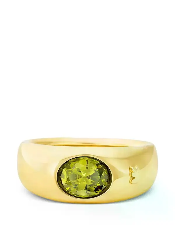 Michael Kors Oval-stone Ring - Gold