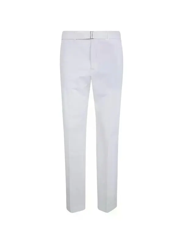 Incotex Belt Trousers - White