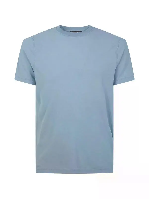 ZANONE Round Neck T-shirt - Blue