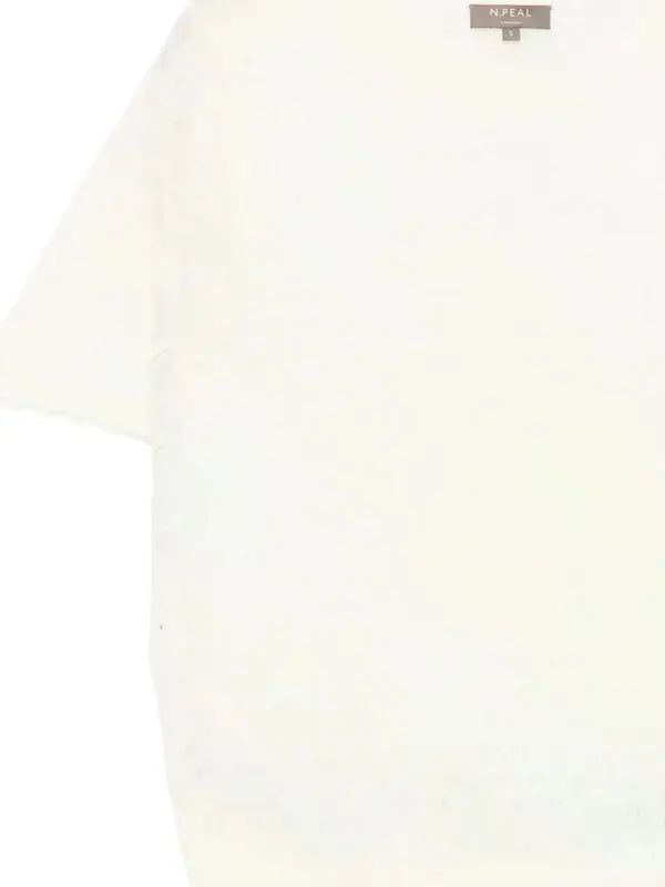 N.peal Milly Lace Stitch T-shirt