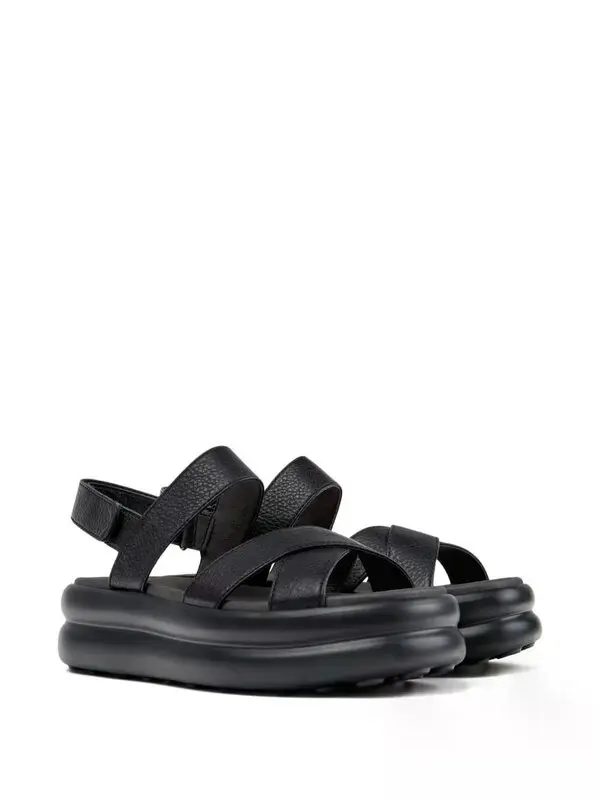 Camper Pelotas Flota Up Leather Sandals