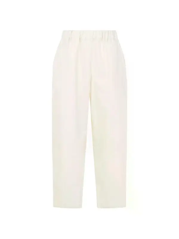 Dusan Elasticated Trousers - White