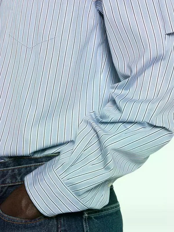Sacai Striped Layered Shirt