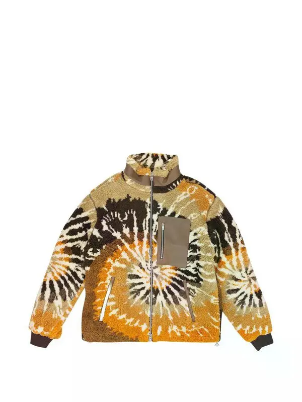 Amiri Tie-dye Polar Jacket