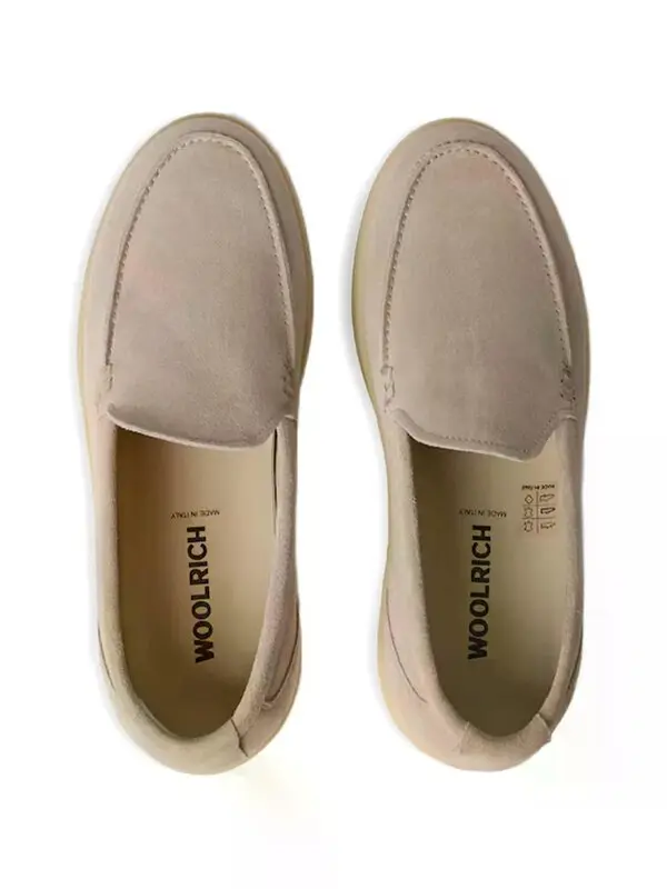 Woolrich Suede Flat Loafers