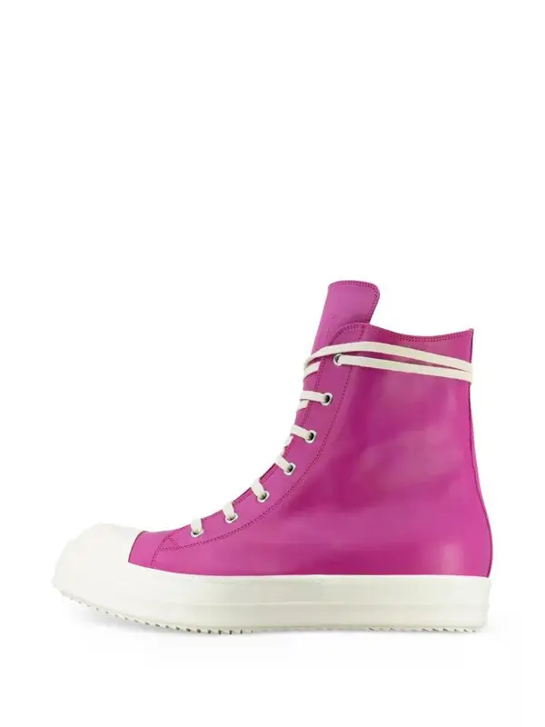 Rick Owens Ramones High-top Sneakers - Pink