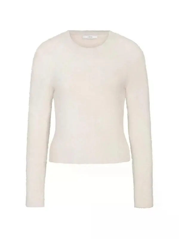 Vince Eyelash Crew-neck Sweater - Neutrals