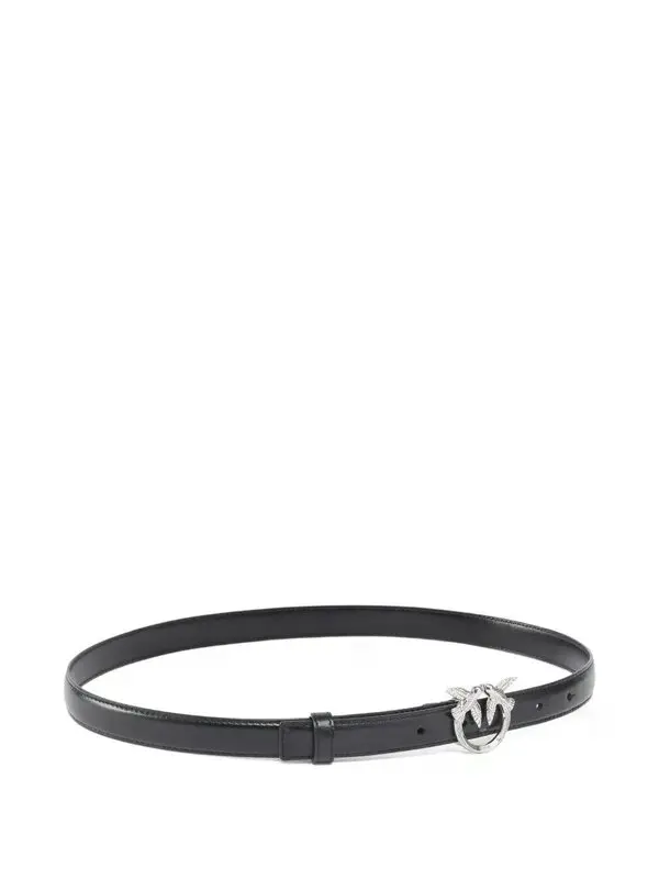 Pinko Buckle Lambskin Belt