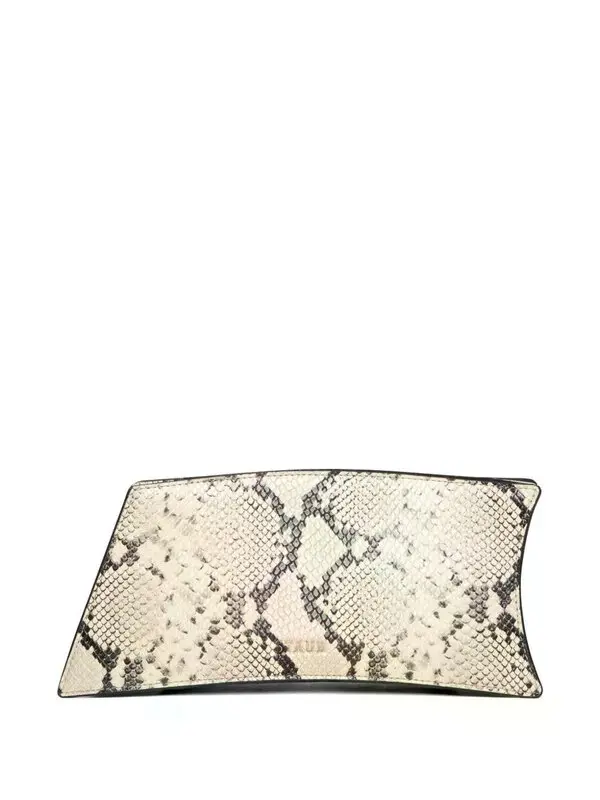 Staud Snakeskin Coco Shoulder Bag