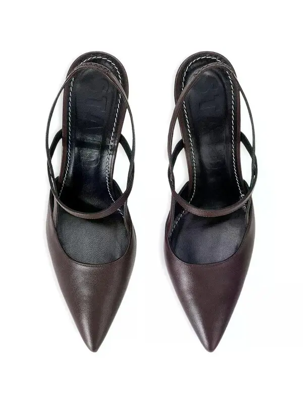 Staud Slingback Pumps - Brown