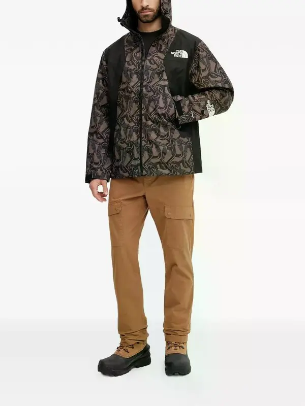 The North Face Hooded Printed Jacket