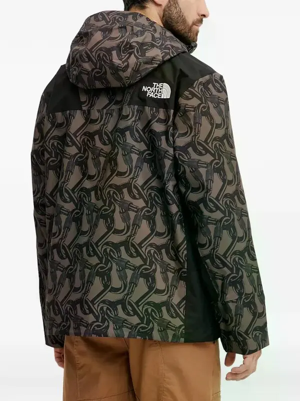 The North Face Hooded Printed Jacket